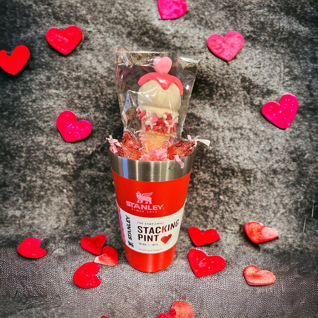 Valentine Stanley Cup and Cake Pop Gift Set - Etsy