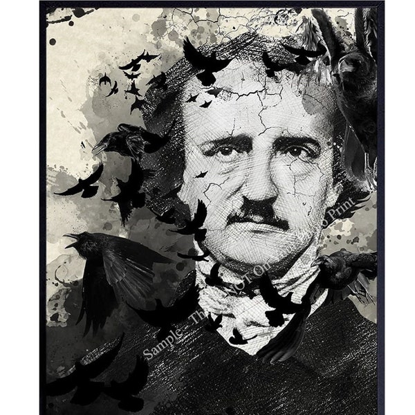 Edgar Allan Crow - Etsy