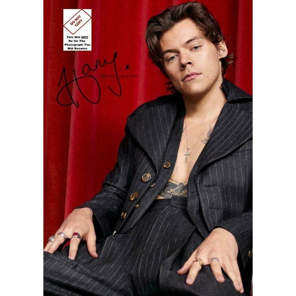 Harry Styles Signed Autograph Signature One Direction | Etsy