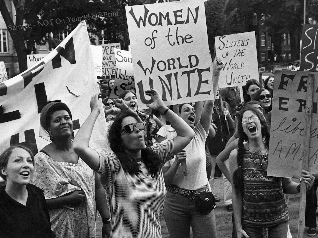 Sisters Unite March Women's Rights Activist Equality Peace March Sexist ...