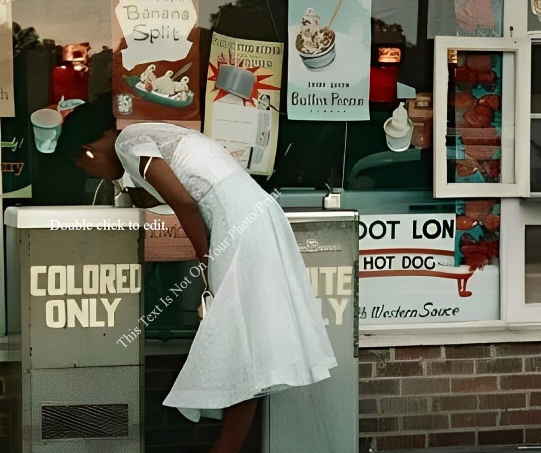 Colored Segregation, Water Fountain, Gordon Parks, Civil Rights, Black ...