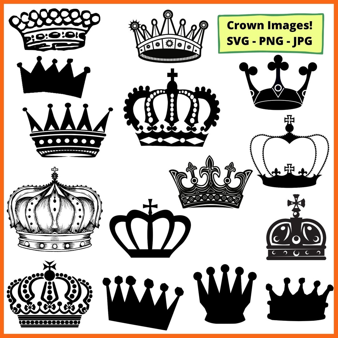 Krone SVG König Krone SVG Königin Krone Svg Prinzessin Tiara - Etsy.de