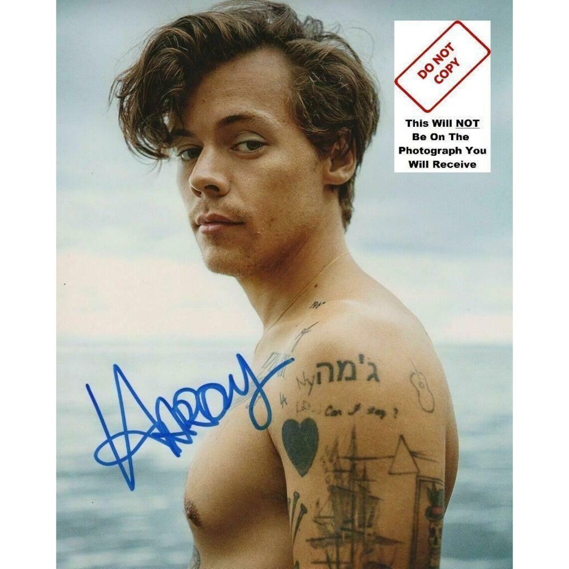 Harry Styles Signed Autograph Photo Reprint One Direction - Etsy