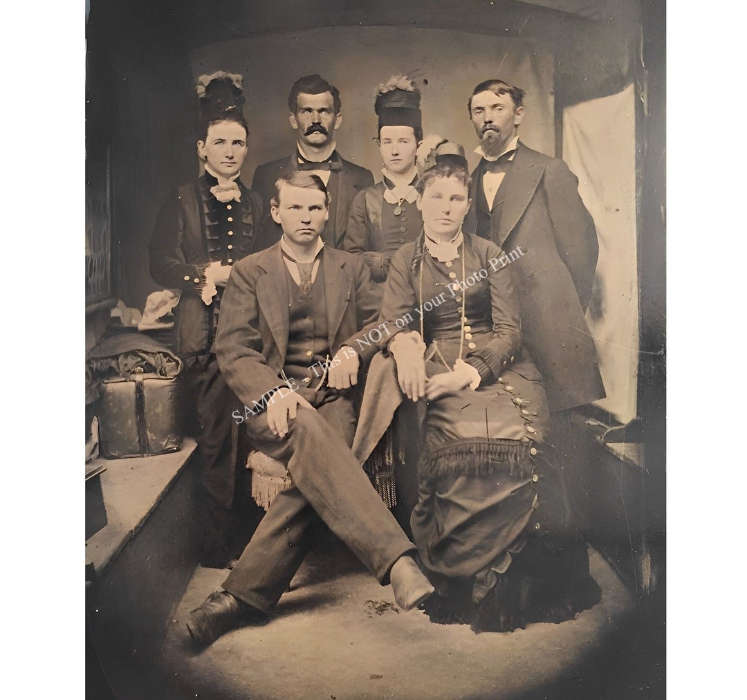 Doc Holliday Wyatt Earp Big Nose Kate Group Photo Wild West US Marshal ...