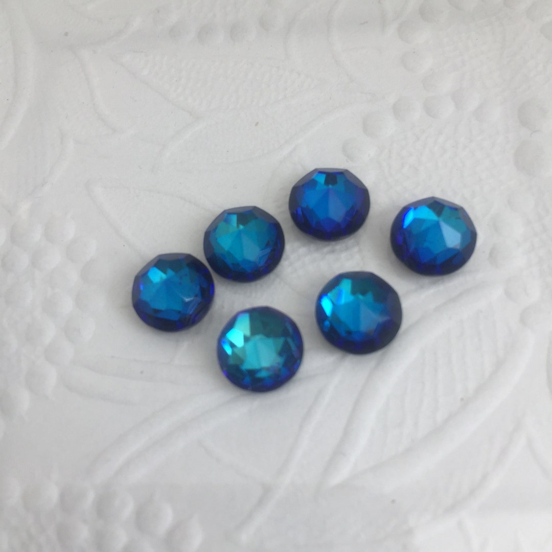 Swarovski Bermuda Crystal Vintage Cabochon, 8mm, 8pcs, Art#2020, Made ...