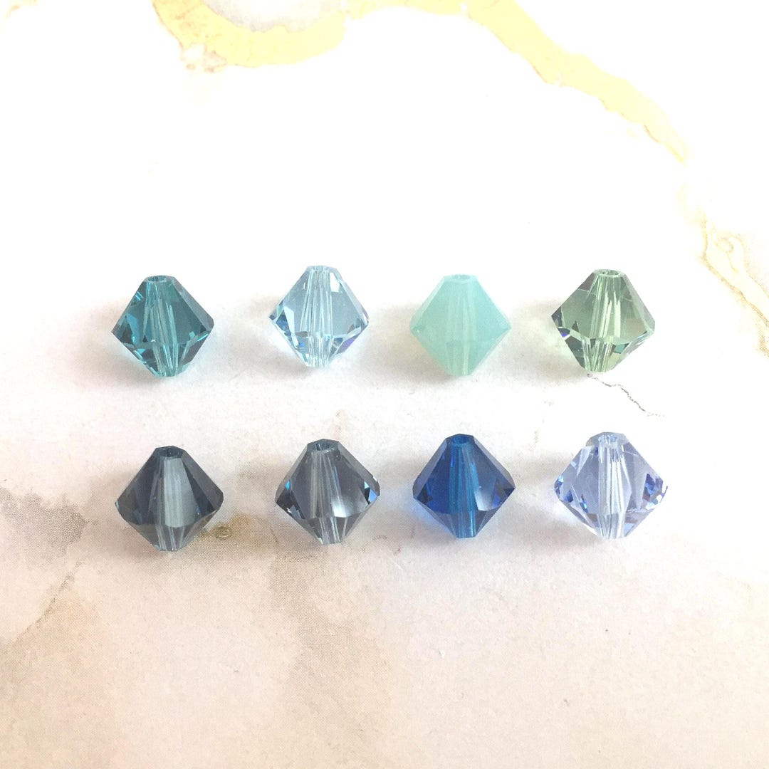 Swarovski 8mm Xilion Crystal Bicone Bead, Article 5328, 8 Colors ...