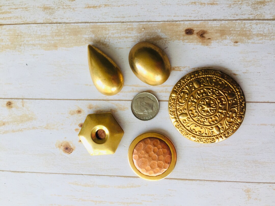 Various Brass Ornamental Shapes and Domes for Soldering, Gluing and ...