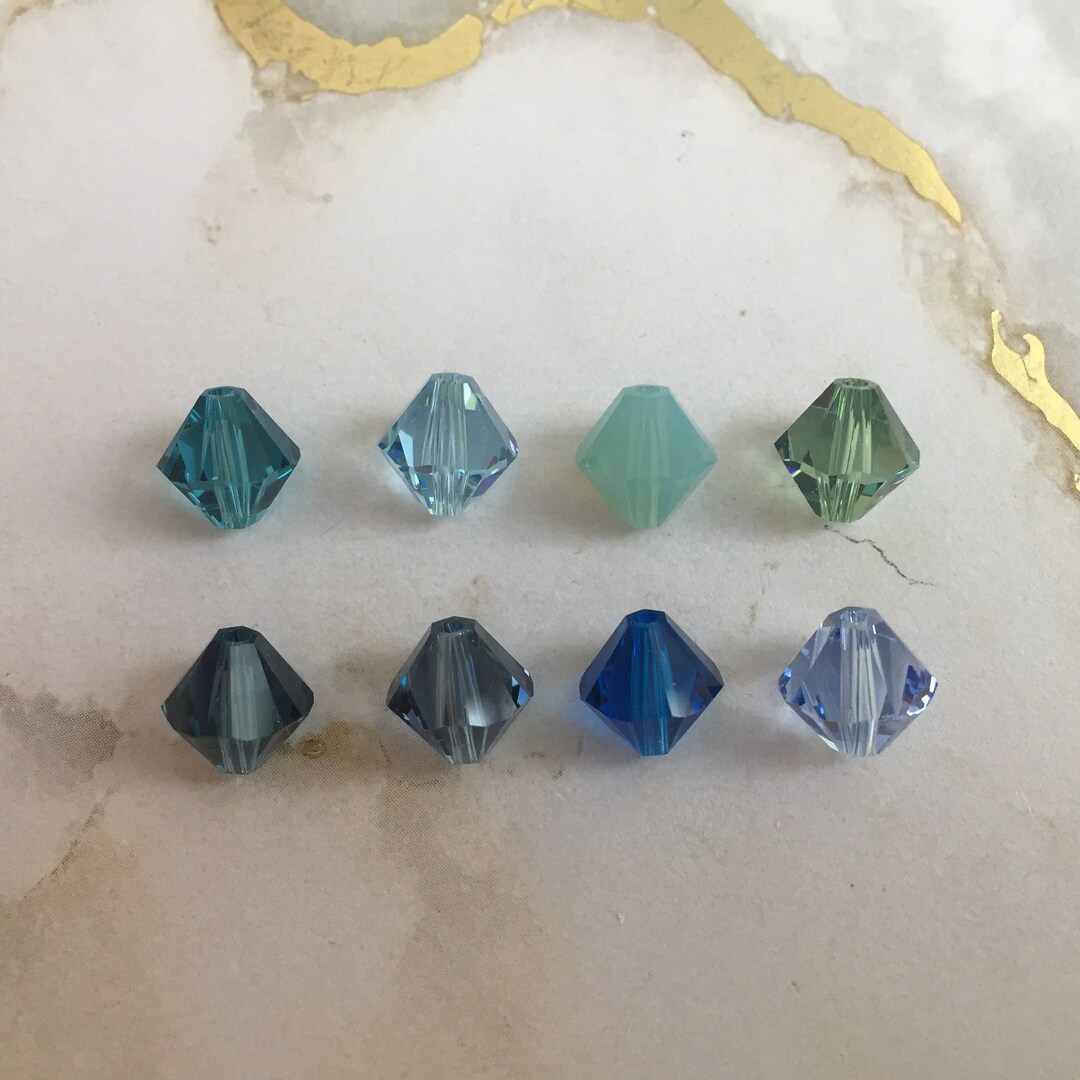 Swarovski 8mm Xilion Crystal Bicone Bead, Article 5328, 8 Colors ...