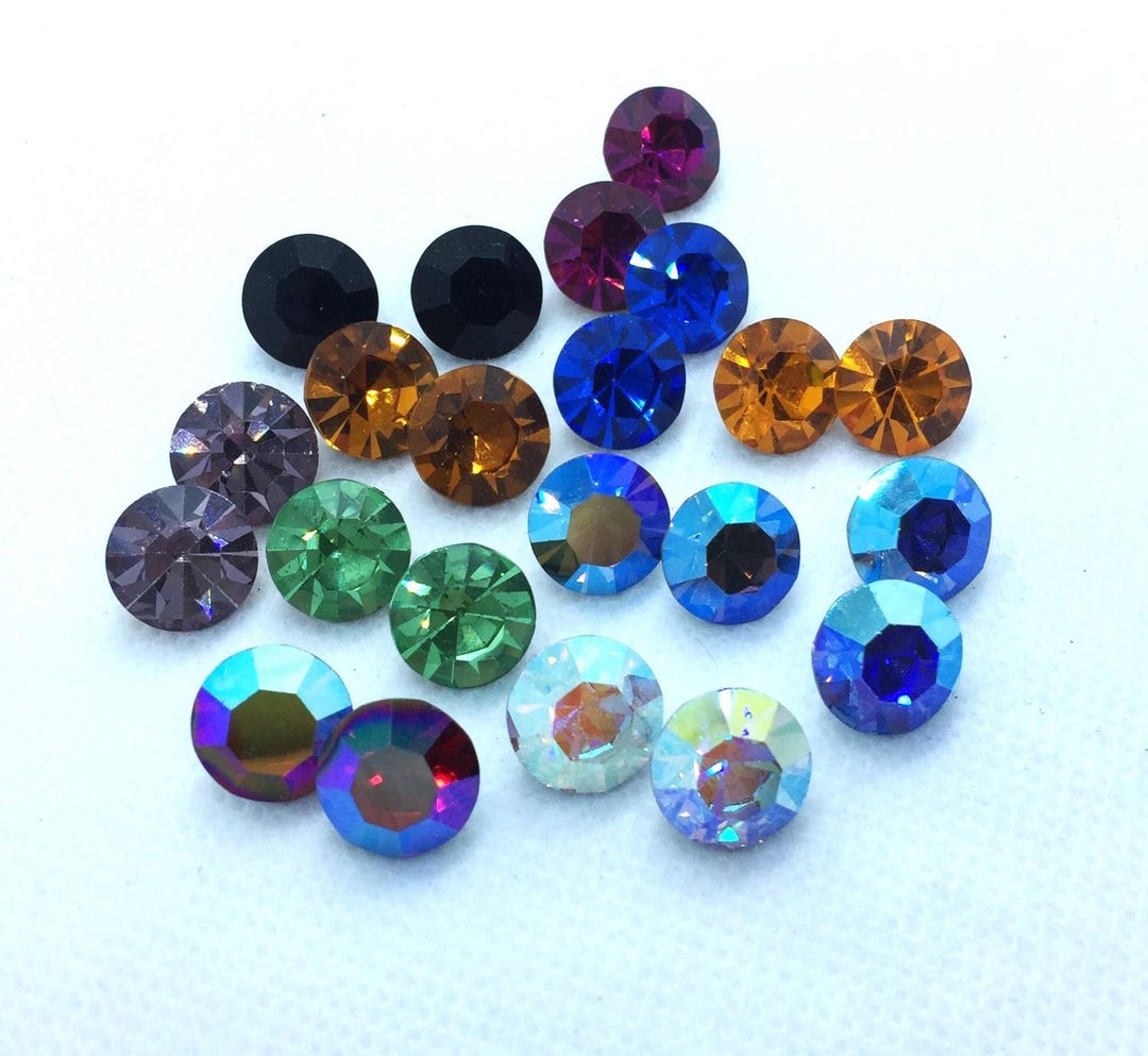 Vintage Swarovski Crystal Chatons, Rare SS47 & SS48 Rhinestones ...