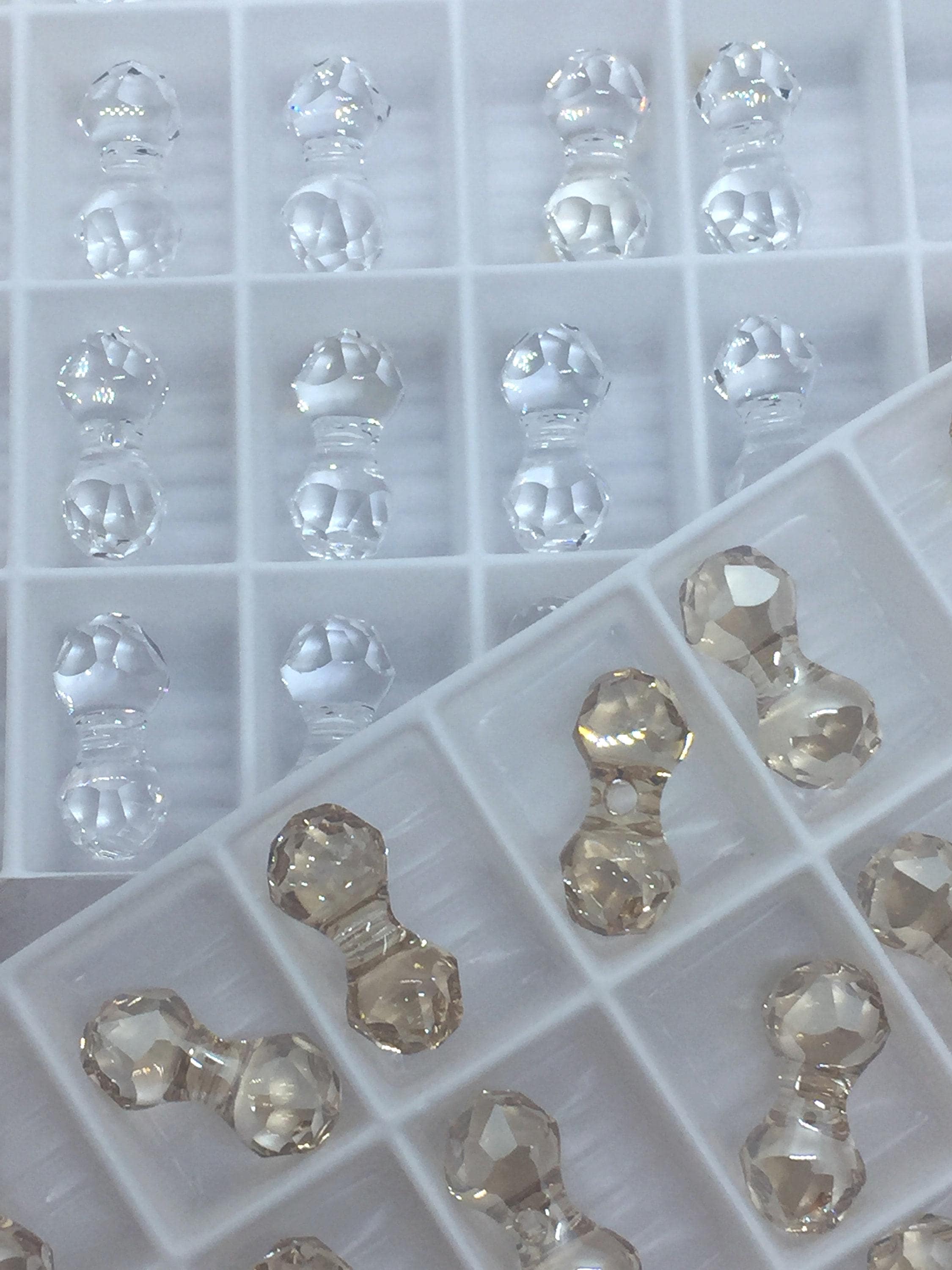 Swarovski "modular" Barbell 23/11mm & 15/7mm Crystal Bead, Article ...