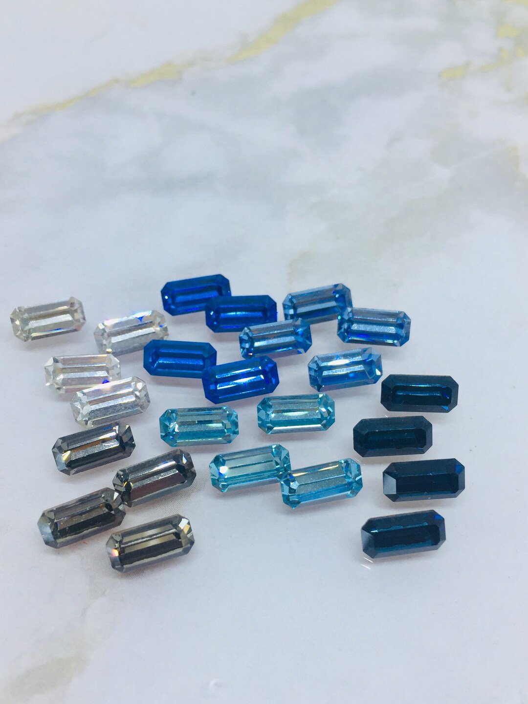 Swarovski 8/4mm Vintage Octagon Fancy Crystal Stones, Art. #4600 ...
