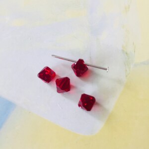 Swarovski Crystal Drop Bicone Pendant, 8mm and 6mm, Art.#6301, Charm ...