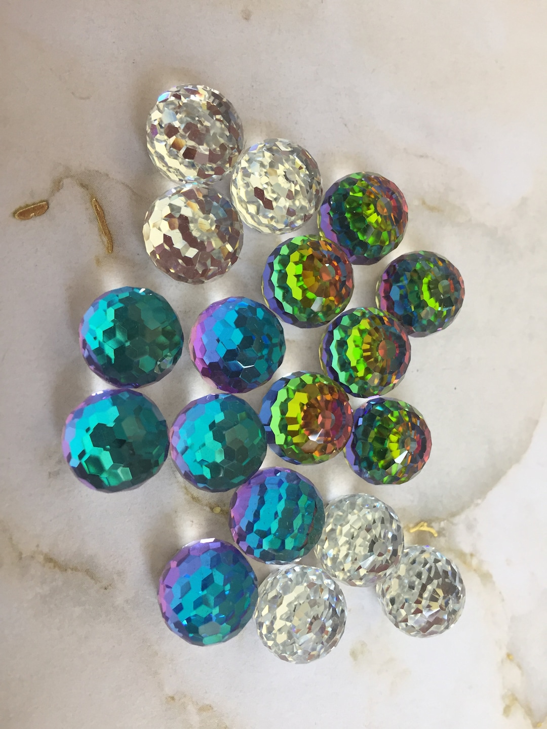 Vintage Swarovski 12mm Crystal Fireball Cabochon, Art#4861, Various ...