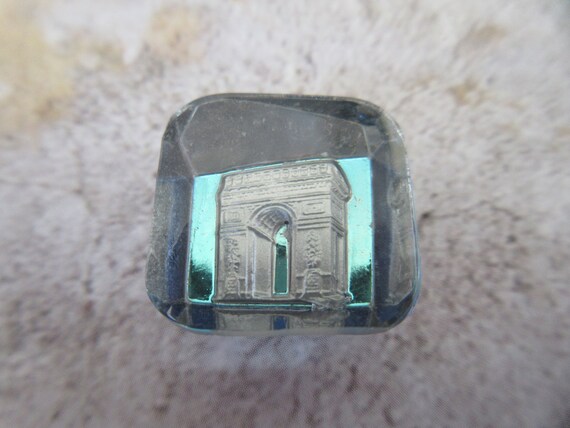 Very Rare Hand Painted West German Intaglio Glass | Etsy