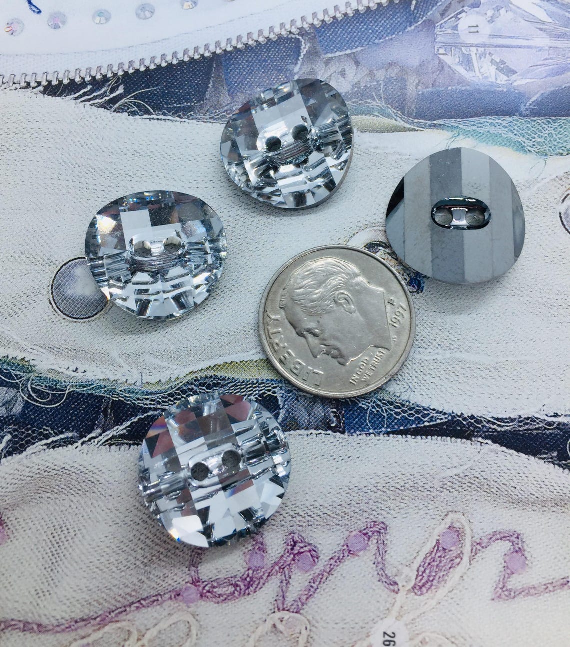 Swarovski Crystal Buttons, 12-16mm, Article 3015 & 3016, Various Colors ...