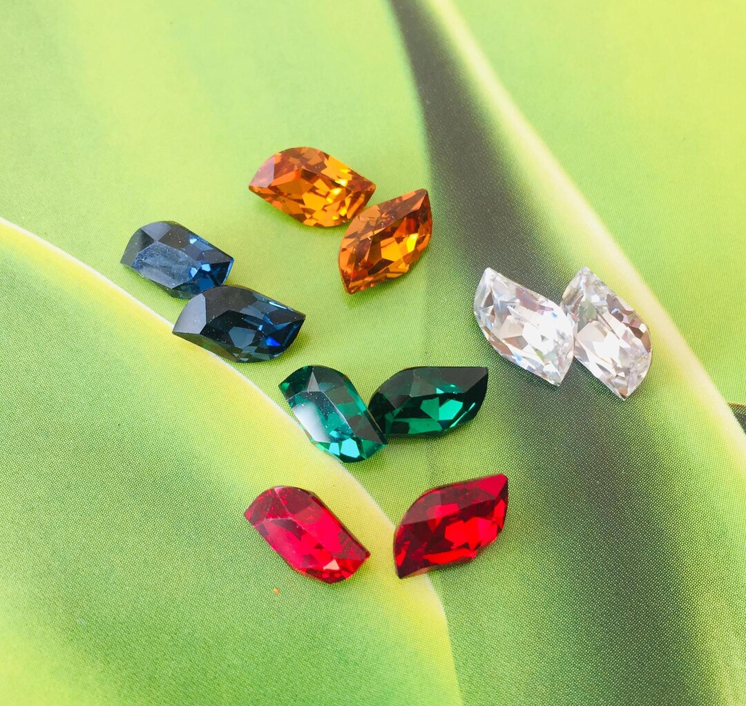 Swarovski Crystal Vintage "coma" Fancy Stone, Art.# 4803, 9/6mm, 5 ...