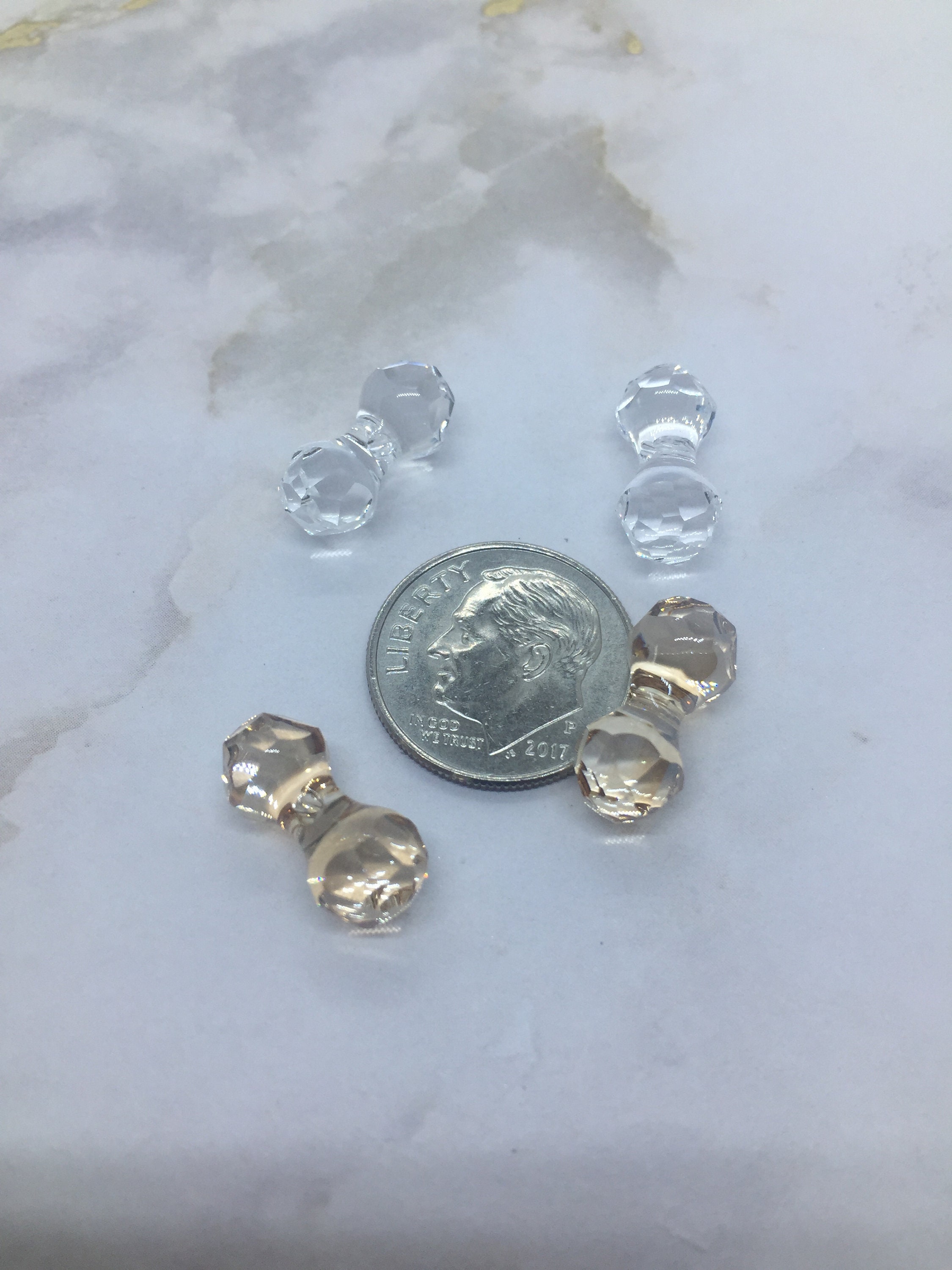 Swarovski "modular" Barbell 23/11mm & 15/7mm Crystal Bead, Article ...