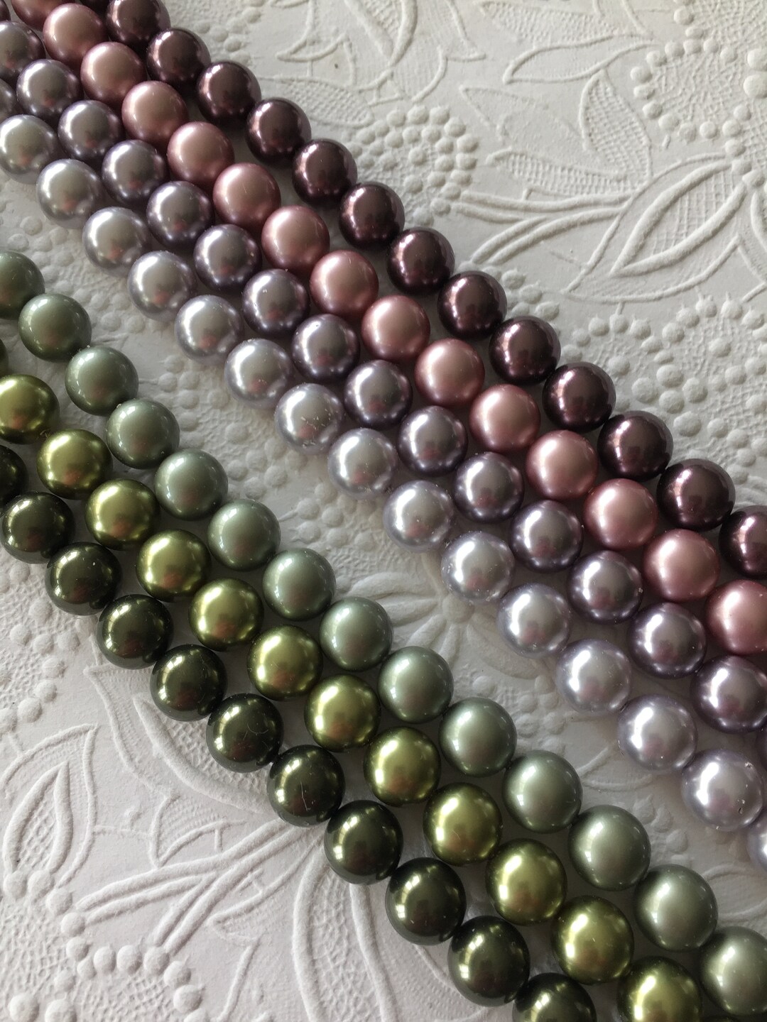Crystal Pearl 10mm Made by Swarovski, Rare Size, Art.#5810. Bead, for ...