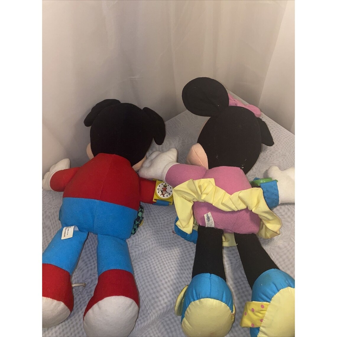 Vintage 1992 Disneys Minnie & Mickey Mouse Learn to Dress Me - Etsy