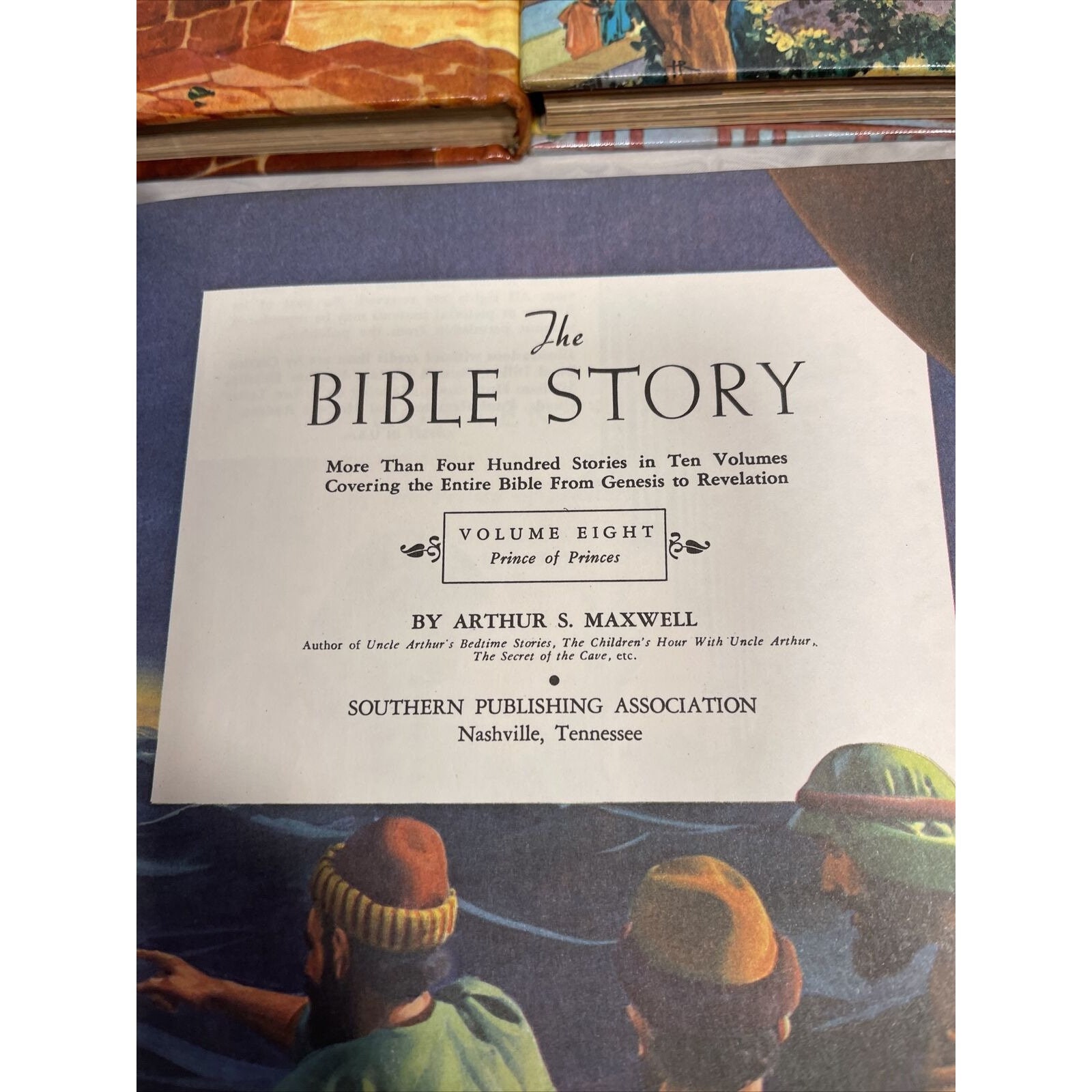 The Bible Story Books by Arthur S. Maxwell 1955-1957 HC - Etsy