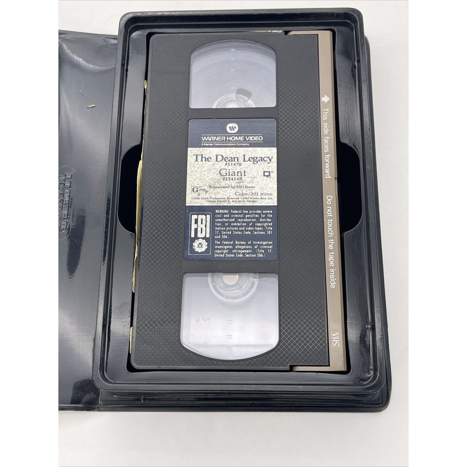 Giant rare Clam Shell Double VHS 1985 1956 Western With Rock - Etsy