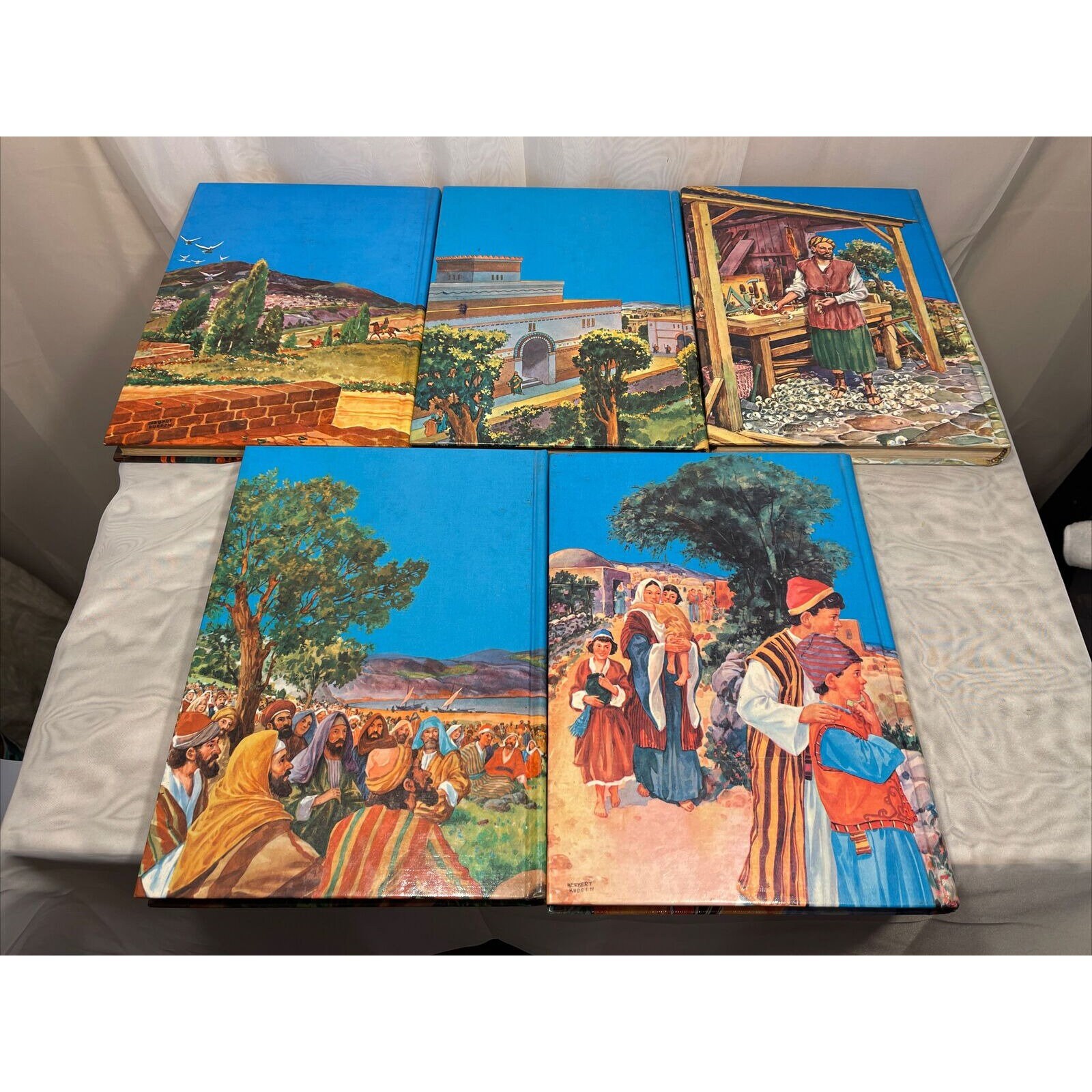 The Bible Story Books by Arthur S. Maxwell 1955-1957 HC - Etsy