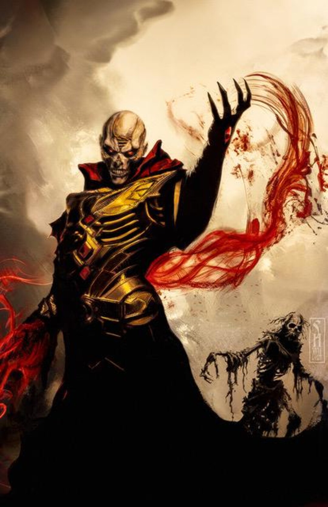 Dungeons & Dragons, Vecna, Original Fine Art Print Signed by Creator ...