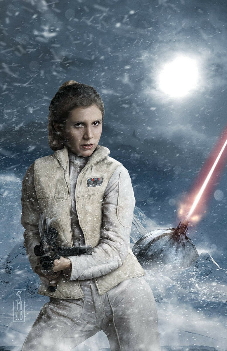 Princess Leia Empire Strikes Back Hoth