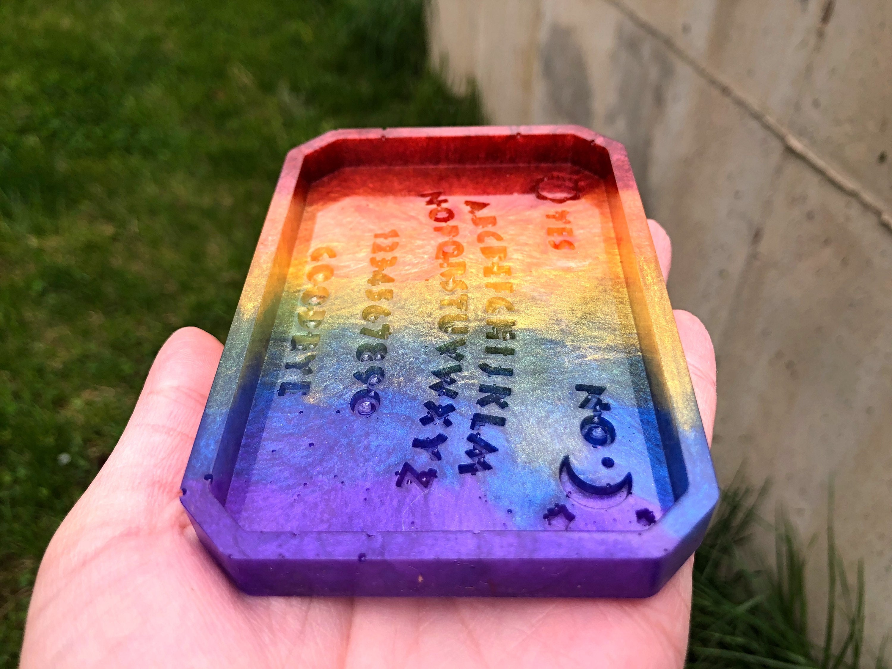 Handmade Spirit Board Tray Custom Trinket Tray Custom - Etsy