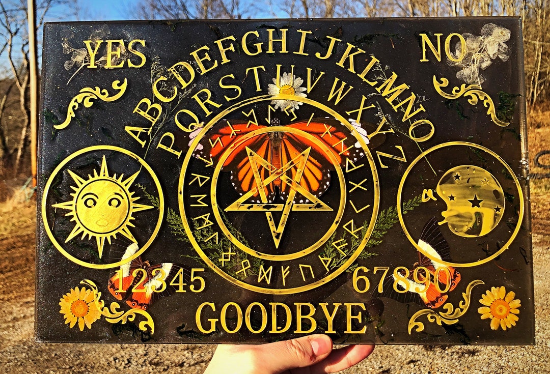 CUSTOM Handmade Spirit Board, Custom Spirit Board, Custom Talking Board ...