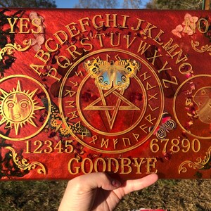 CUSTOM Handmade Spirit Board, Custom Spirit Board, Custom Talking Board ...