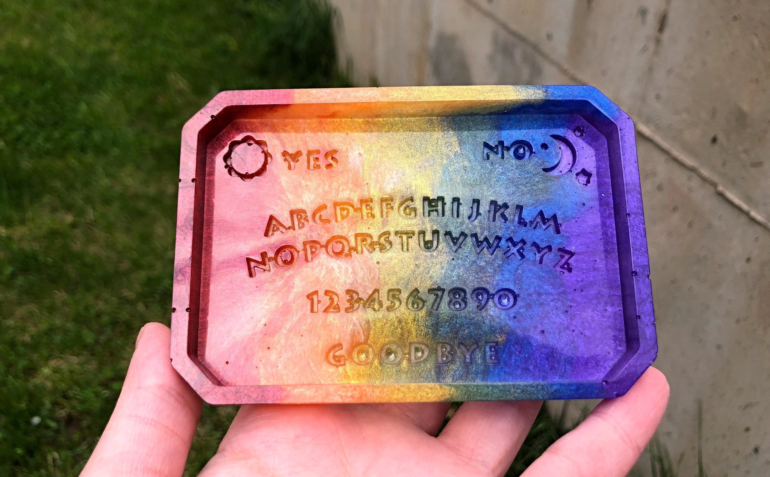 Handmade Spirit Board Tray Custom Trinket Tray Custom - Etsy