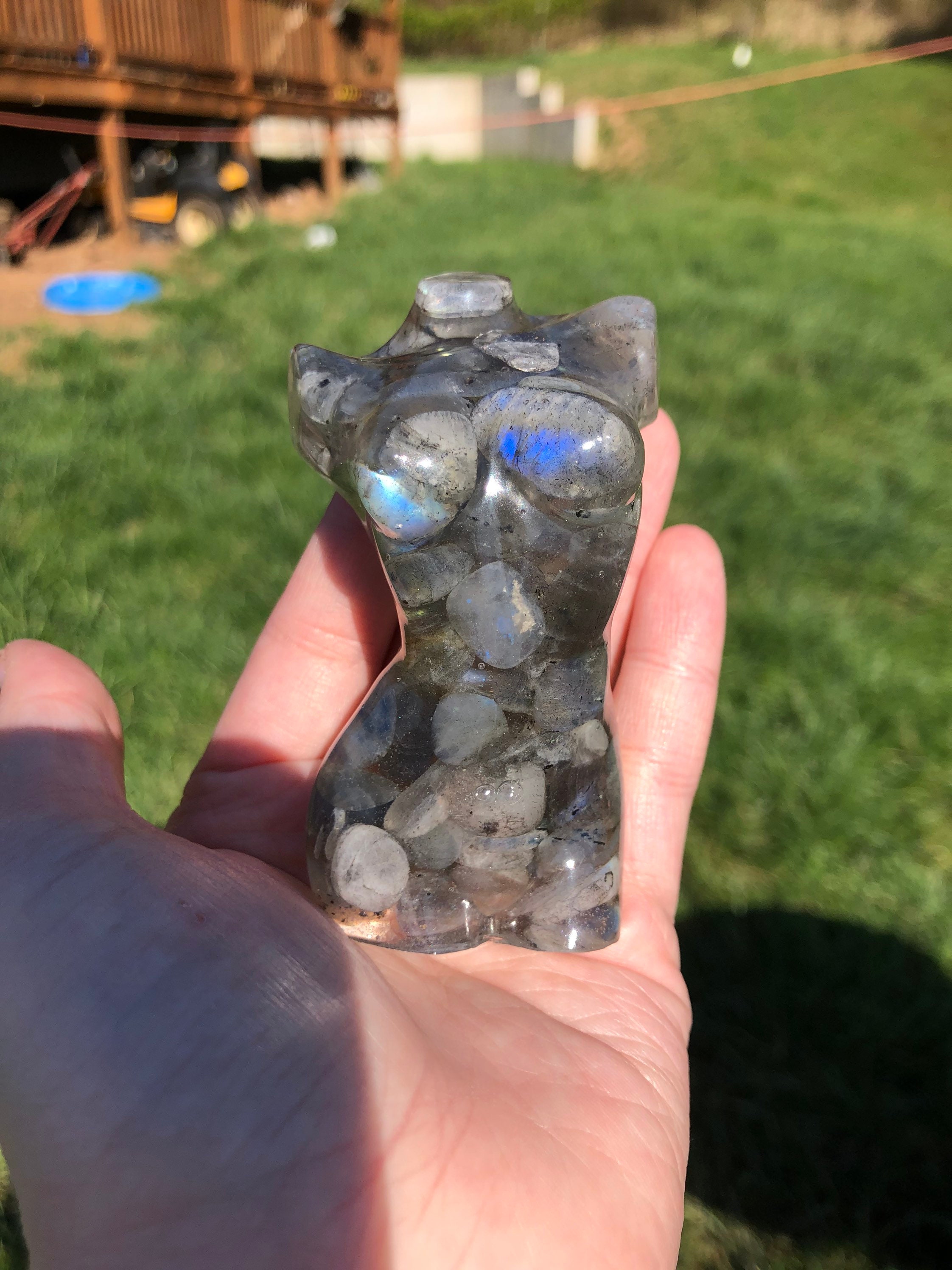 Handmade CUSTOM natural crystal goddess natural gemstones | Etsy