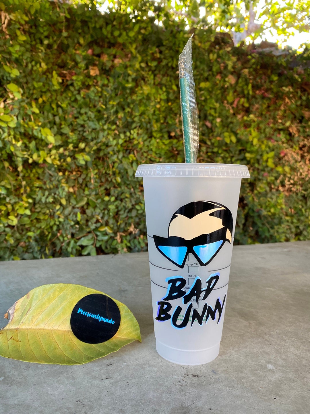 Bad Bunny Cup - Etsy