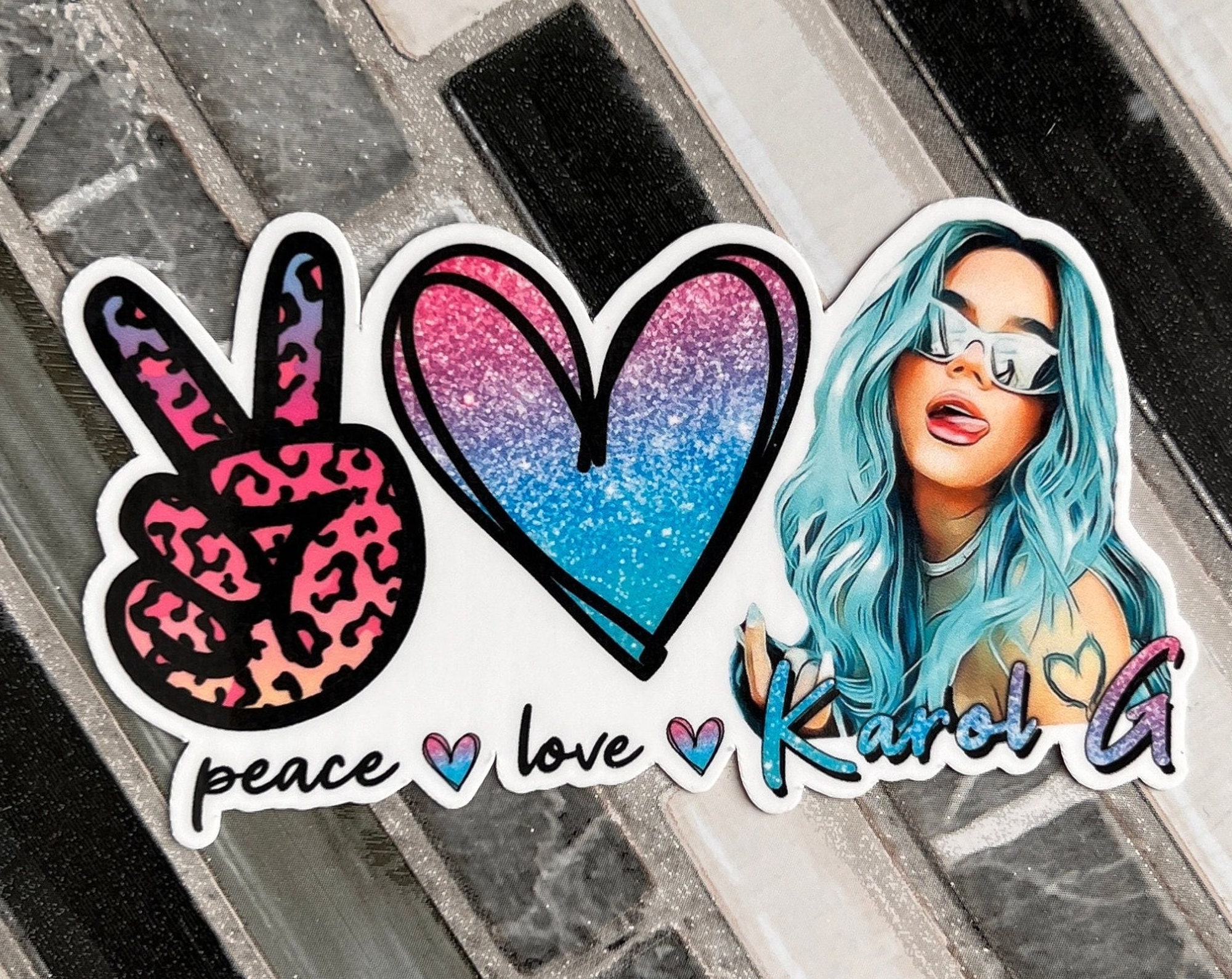 Karol G Sticker | Karol G Stickers | Bichota Sticker | Bichota Stickers