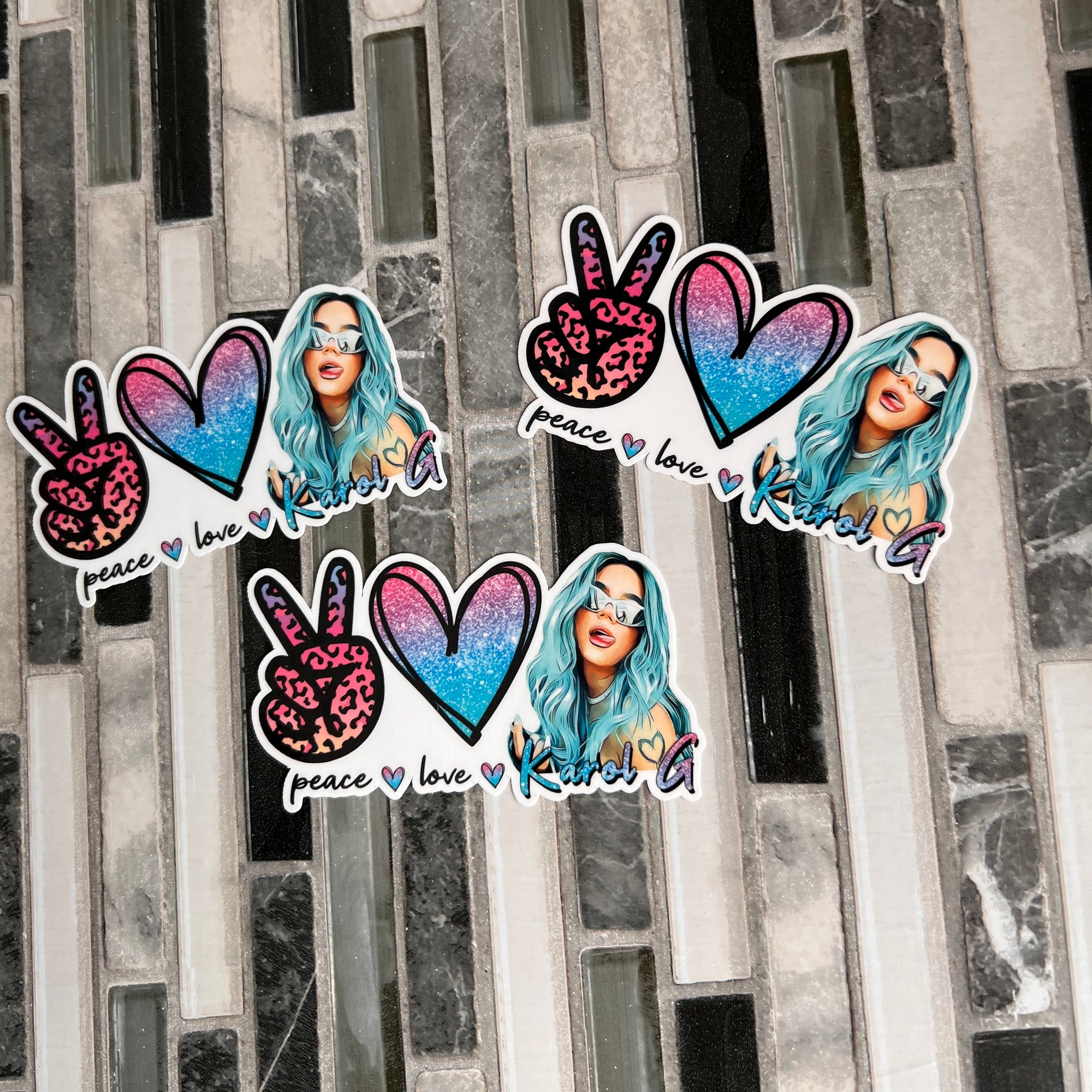 Karol G Sticker | Karol G Stickers | Bichota Sticker | Bichota Stickers