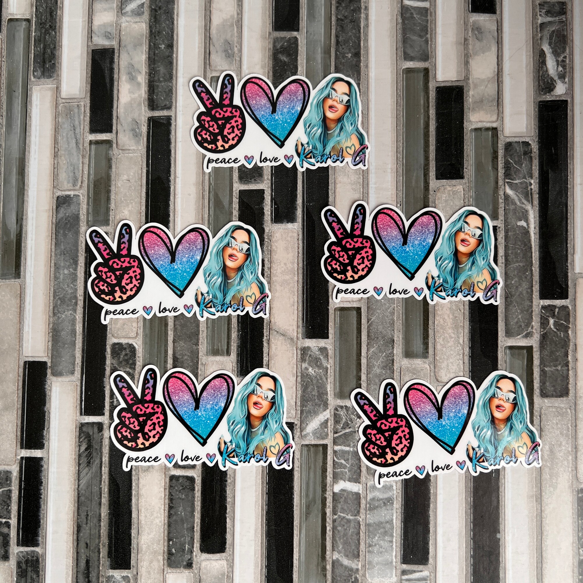 Karol G Sticker | Karol G Stickers | Bichota Sticker | Bichota Stickers