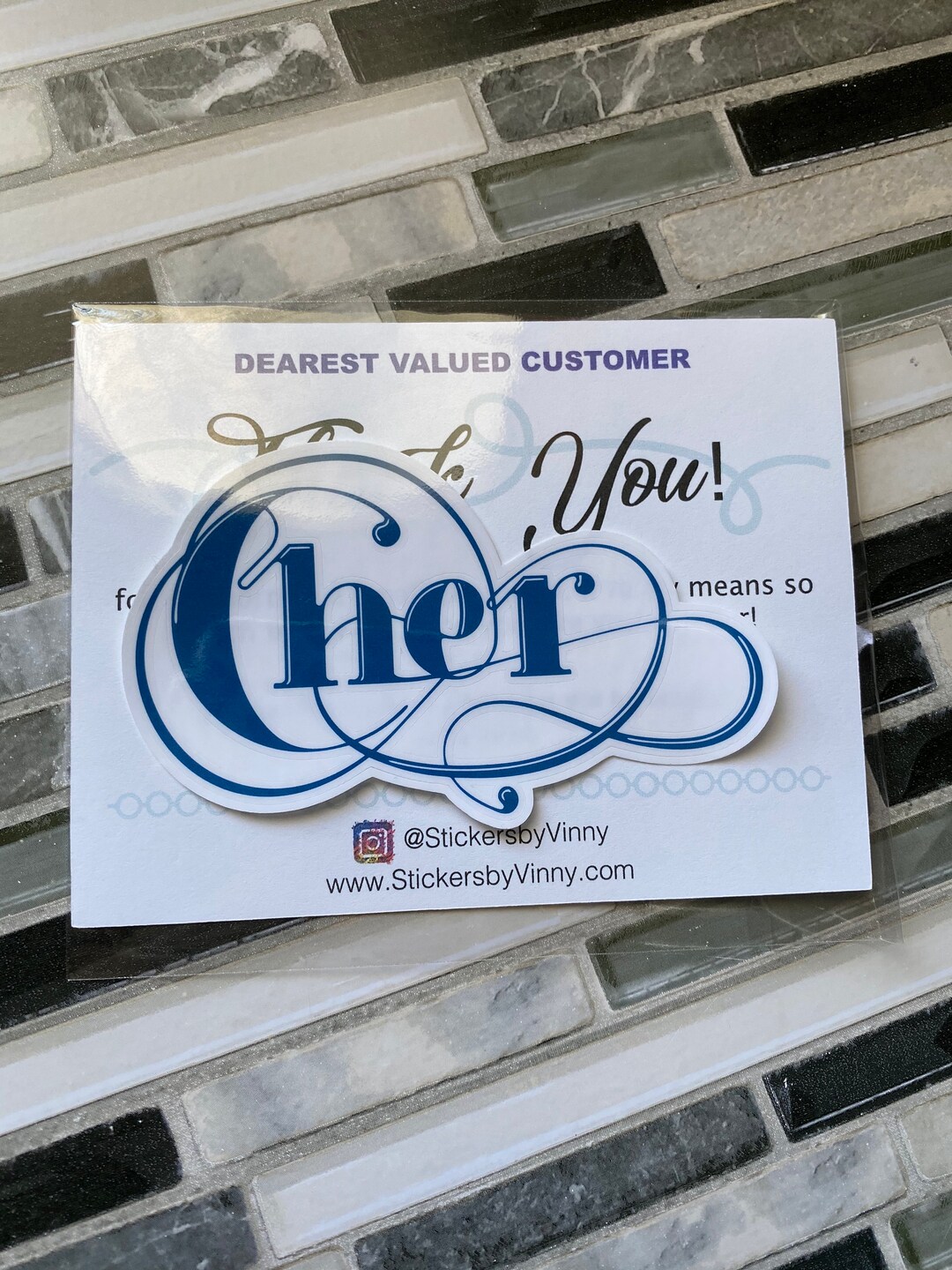 CHER Sticker Closer to the Truth Logo Sticker - Etsy