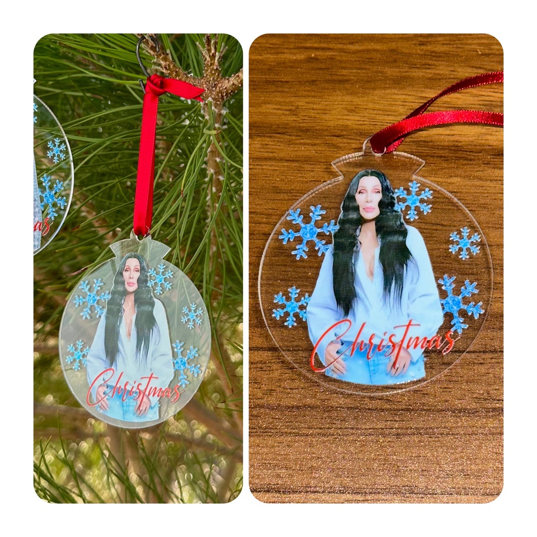 CHER Christmas Tree Ornament - Etsy