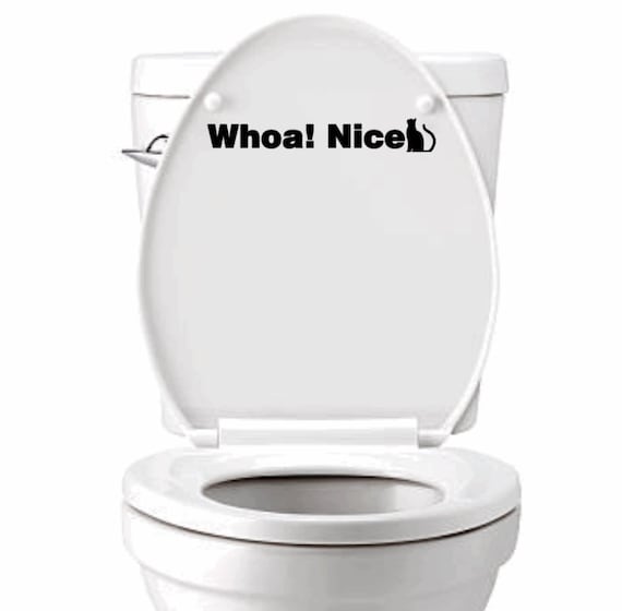 Whoa Nice pussy Sticker Vinyl Decal Funny Sticker Vinyl | Etsy