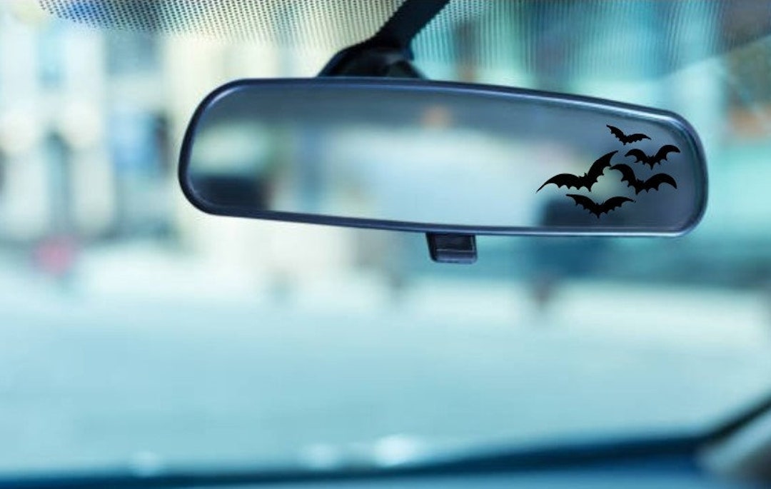 Rear View Mirror Bat Decal, Mini Bats, Car Decal, Wall Decal, Vinyl ...