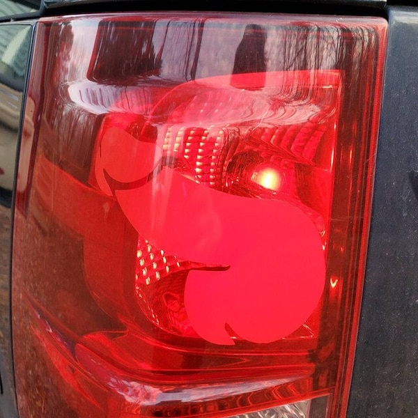 Penis Brake Light Decal - Etsy