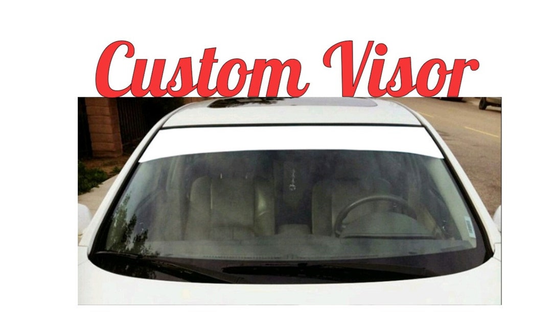 Custom Windshield Visor Banner Vinyl Decal Sticker for Car Truck Suv - Etsy