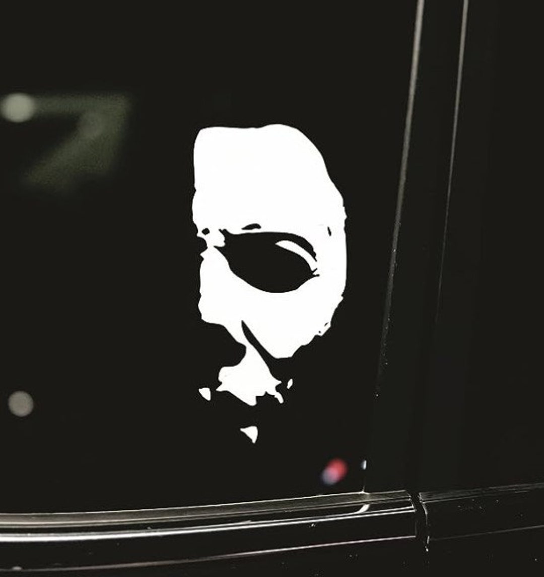 Michael Myers Decal Sticker | Sticker for Car Window | for Tumbler ...
