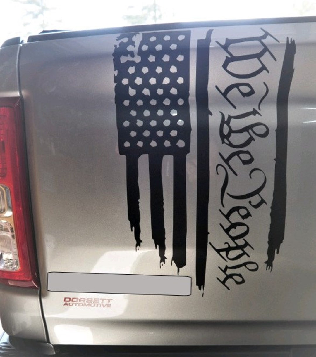 We the People Betsy Ross Flag 1776 Truck Tailgate Vinyl Decal Fits Most ...