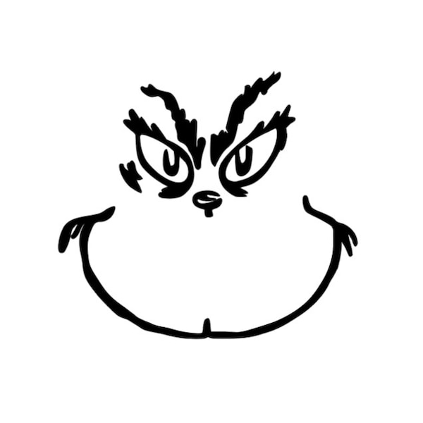 Grinch Cut Out - Etsy