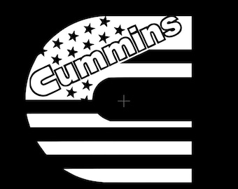 Cummins Logo Vinyl Die-cut Decal | Window/bumper Sticker | Made in USA ...