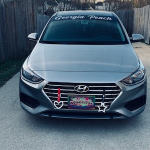 Custom Car Windshield Vinyl Decal Banner Sticker - Etsy