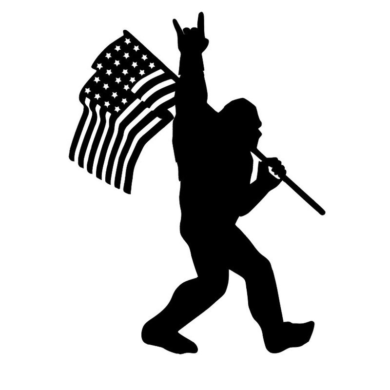 Funny Decals Bigfoot - Etsy