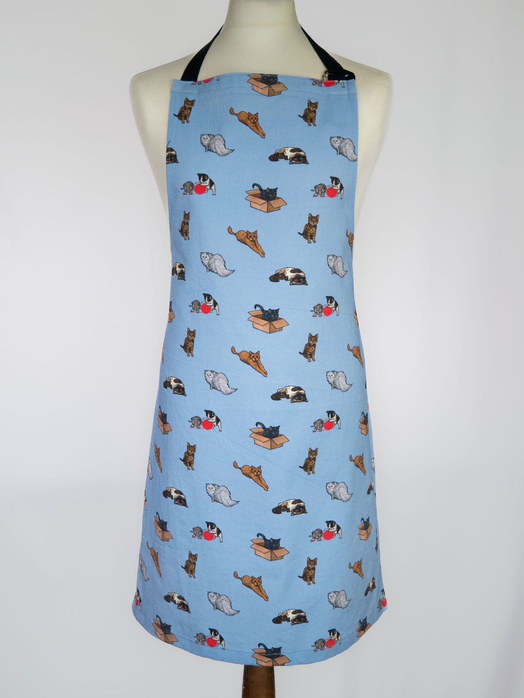 Buy Apron in Original Sew Like Sarah Cat Design Online in India - Etsy